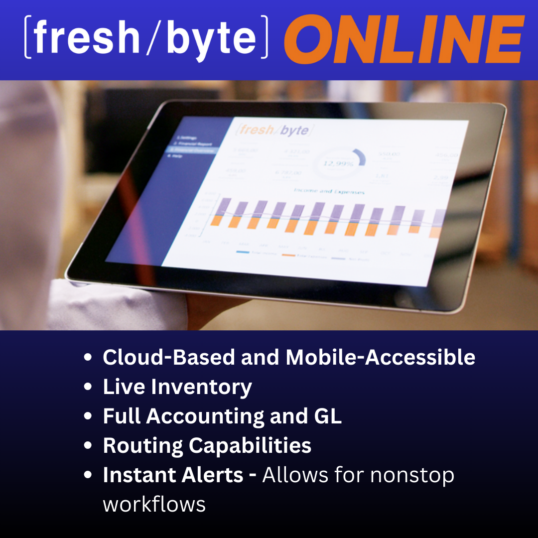 FreshByte Software Releases CloudBased Solution for Wholesale Food Distribution